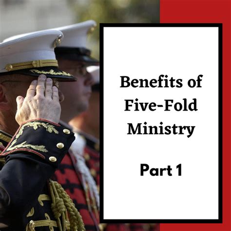 Benefits Of Five Fold Ministry Part 1 Ppm Global Publications