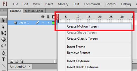 Membuat Motion Tween Di Adobe Flash CS