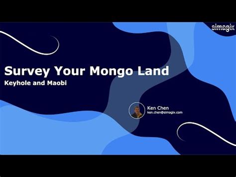GitHub Simagix Keyhole Survey Your Mongo Land MongoDB Performance Analytics