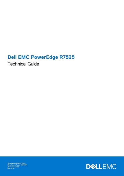 file poweredge r7525 technical guide compressed pdf fsu fox s lab wiki