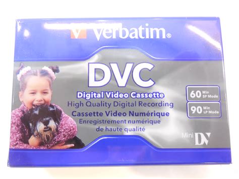 Кассета MiniDV Verbatim DVC для видеокамер