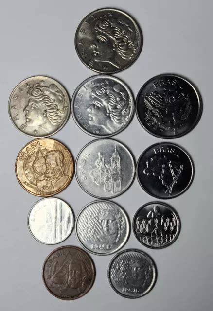 OLD BRAZIL COIN Collection 12 Brazilian Vintage Foreign Coins Lot 8 44 PicClick UK