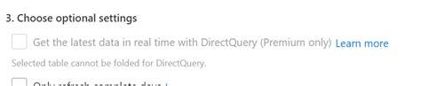 Solved Selected Table Cannot Be Folded For Direct Query Microsoft