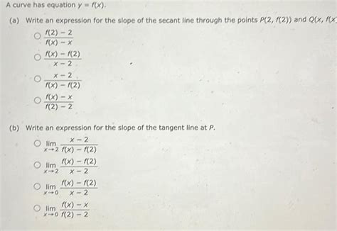 [answered] a curve has equation y f x a write an expression for the