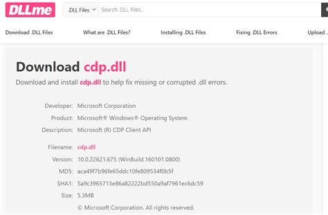 How To Fix CDP Dll File Is Missing Error In Windows