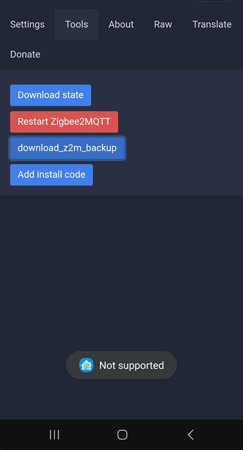 Download Z2m Is Not Supported Home Assistant Community
