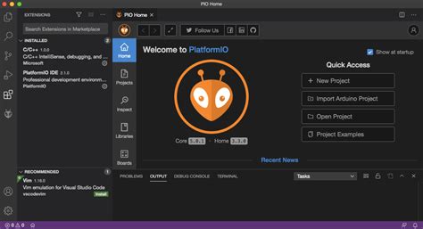 13 Getting Started Vs Code Platformio Ide Esp32 Esp8266 Installed Random Nerd Tutorials