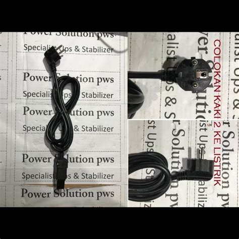Jual Kabel Power Input Dari Listrik Ke Ups Ke Server Cord C19 1 5m Murah Shopee Indonesia