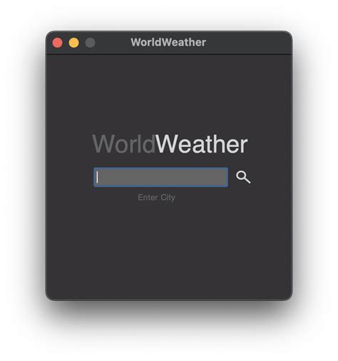 GitHub Shaf M WorldWeather Weather Widget For MacOS And Windows