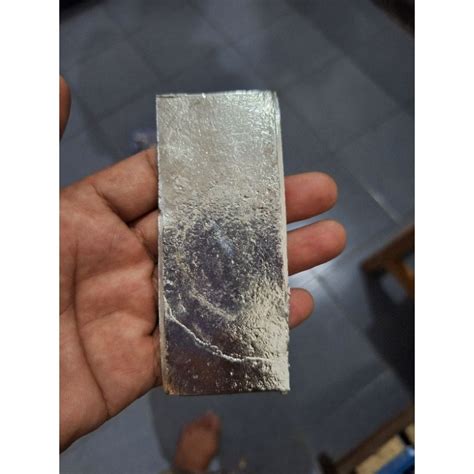 Jual Plat Timah Sn Murni 99 4x10 Cm Shopee Indonesia