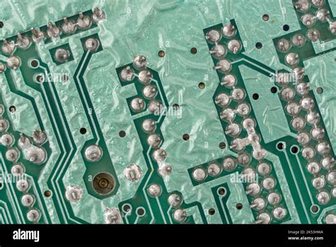 Green Motherboard Of 1982 Sinclair Zx Spectrum Issue Two 16k For Early Computing Home