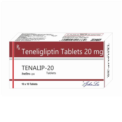 20mg Tenalip Teneligliptin Tablets At Rs 115stripe Teneligliptin