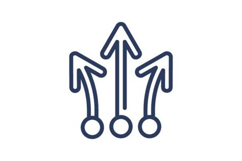 Artificial Intelligence Arrows Thin Line Graphic By Pch Vector · Creative Fabrica