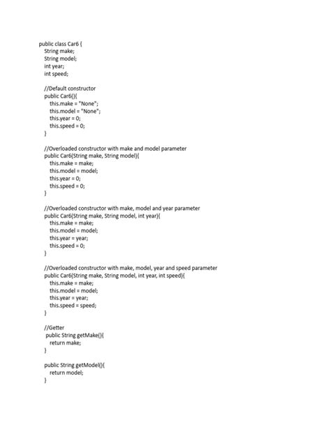 Constructor Example Pdf Constructor Object Oriented Programming Programming