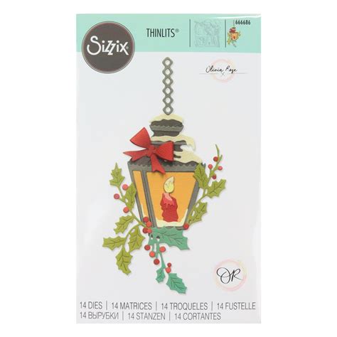 Sizzix Thinlits Die Set 14pk Lamp Light By Olivia Rose Hobbymaker
