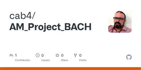 Github Cab4amprojectbach