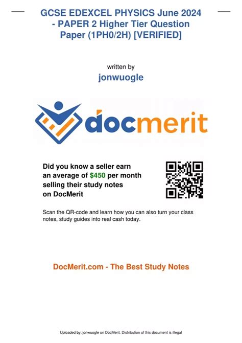 A Level Gcse Edexcel Physics 2025 All Question Papers＋mark Schemes 9ph0 01 02 03＋1ph0 01 02