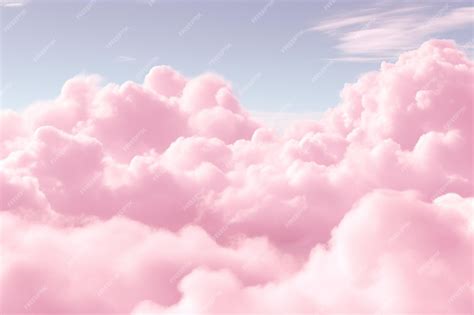 Premium Photo Pink Clouds Background