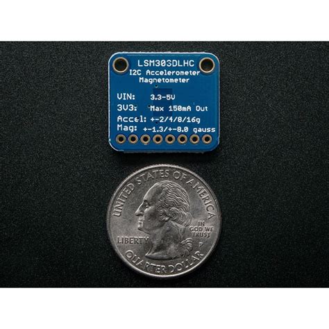 Accelerometer 3 Axes And Magnetometer Lsm303 Boutique Semageek