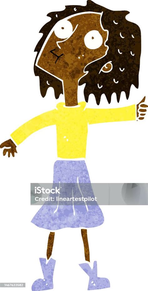 말풍선이 있는 여자 루킹 최대 스카이 낙서 드로잉에 대한 스톡 벡터 아트 및 기타 이미지 낙서 드로잉 등장인물 만화 Istock