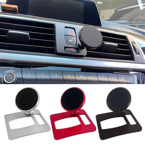 차량용 휴대폰 홀더 360 도 벤트 마그네틱 브래킷 Gps 스탠드 공기 배출구 마운트 Bmw 1 2 3 4 시리즈