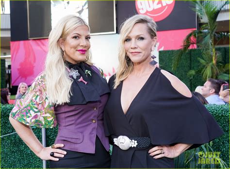 Tori Spelling And Jennie Garth Host Beverly Hills 90210 Costume