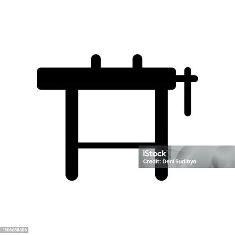 워크 벤치 아이콘 벡터 디자인 템플릿 간단하고 현대적인 가구에 대한 스톡 벡터 아트 및 기타 이미지 가구 가정의 방 개념 Istock