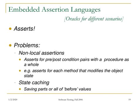 Ppt Taxonomy Of Test Oracles Powerpoint Presentation Free Download