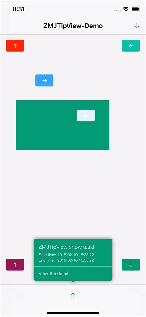 GitHub Keshiim ZMJTipView Fully Customisable Tooltip View In Objective C For IOS