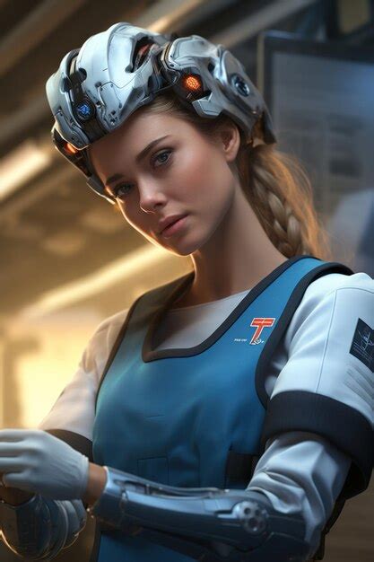 Premium Ai Image Firefighter Robot Uhd Wallpaper