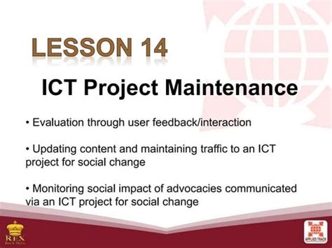 Ict Project Maintenance Ppt