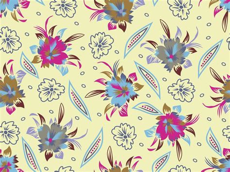 Floral Design Seamless Pattern Textile Background 21769948 Vector Art At Vecteezy