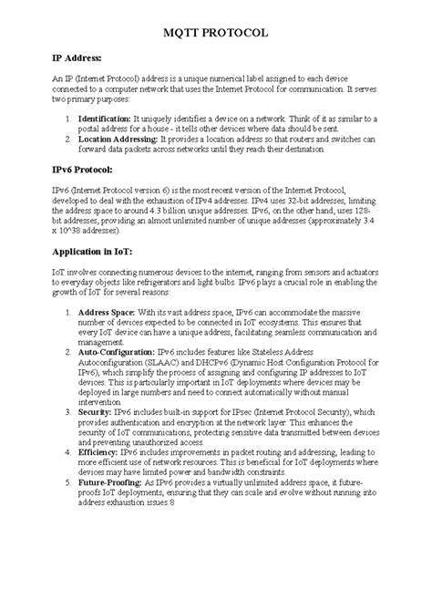 mqtt ip address an ip internet protocol address is a unique numerical label assigned to
