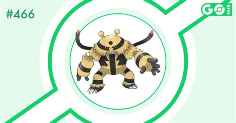 Electivire Pokémon Go Mejores Ataques Contadores Pc Máximo Y Estadísticas
