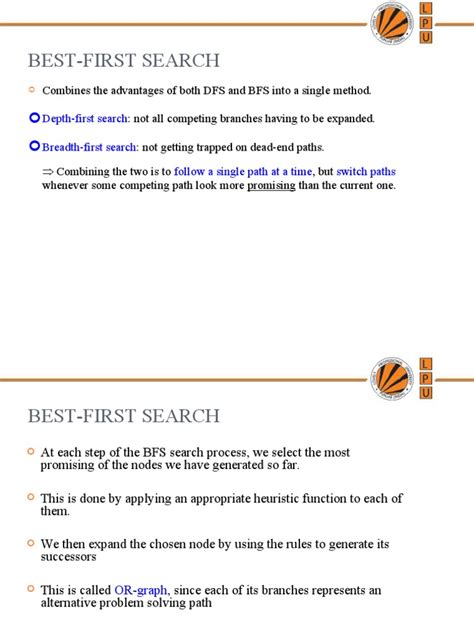 Best First Search And A Star Algorithm Pdf Computer Science