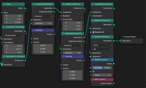 Geometry Nodes How To Randomly Delete Objects Blender Stack Exchange