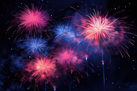 premium ai image fireworks generative ai