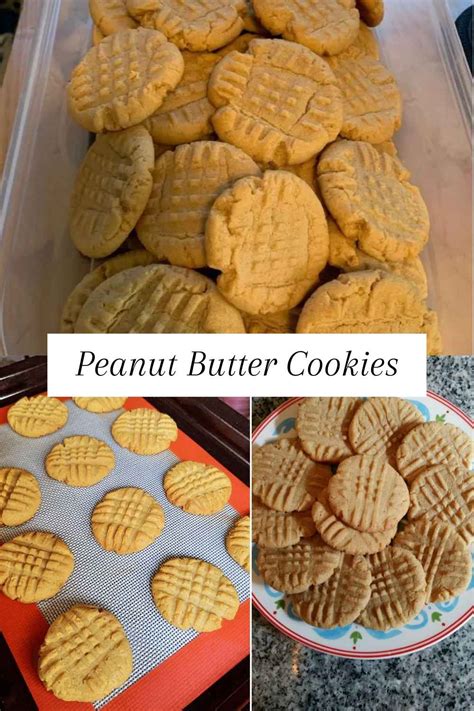 Homemade Peanut Butter Cookies Recipe