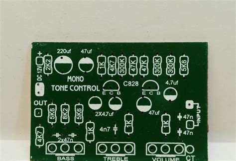 Pcb Tone Control Mono 2 Tr 3 Potensio Lazada Indonesia