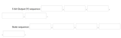 Solved Given The Following State Transition Table The