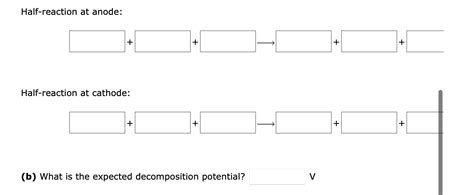 solved enter electrons as e use smallest possible integer