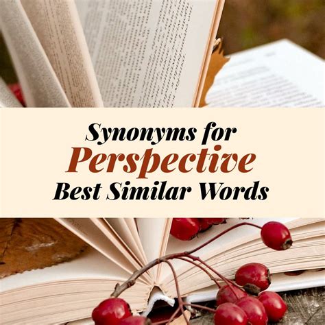 21 Other Ways To Say Perspective Perspective Synonyms Examples