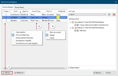 Finding And Replacing Text In A Word Document Including Headers And Footers