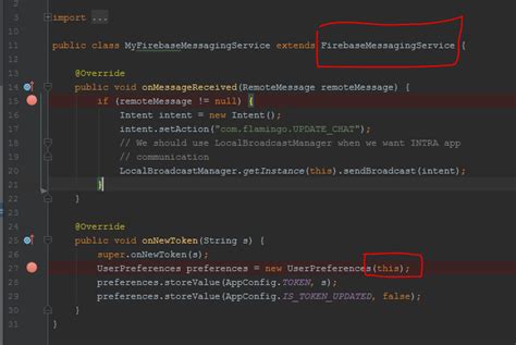 Android How To Get The Context Inside The Firebasemessagingservice