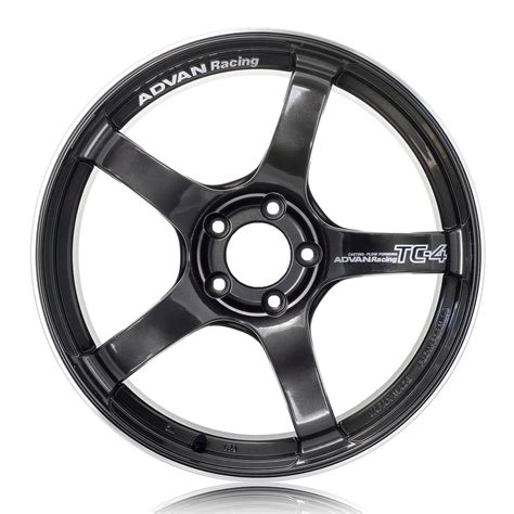 Advan Racing Tc4 Black Gunmetallic And Ring Wheels Collection Ltd