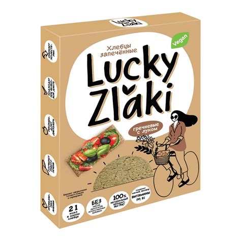 Хлебцы Lucky Zlaki хрустящие запеченные "Гречневые с луком" | отзывы