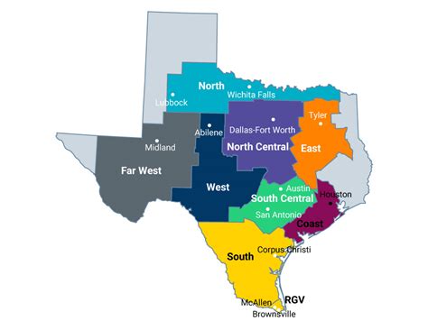 Ercot Hub Map Ercot Hub Map