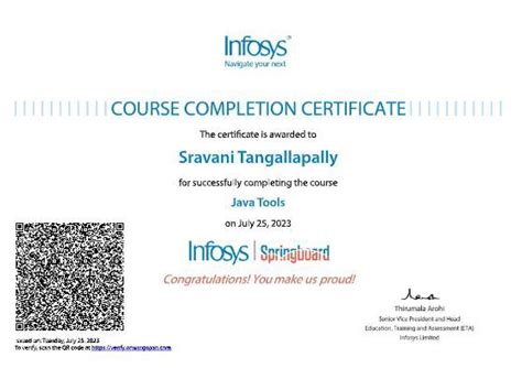 Sravani Tangallapally On Linkedin Java Certification Springboard