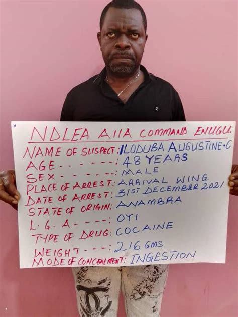 Grandpa Fake Security Agent In Ndlea Net Over Imported Drug Chocolates