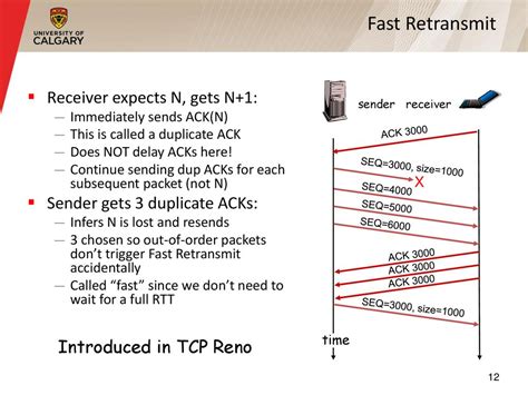 Tcp Review Carey Williamson Department Of Computer Science Ppt Download